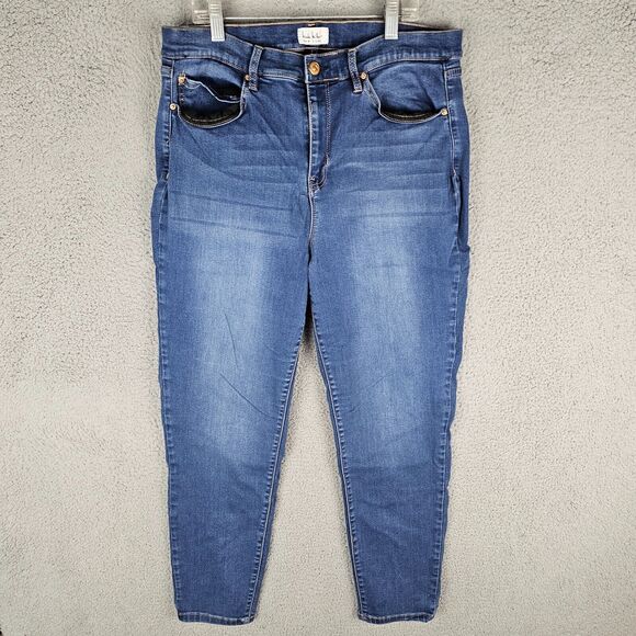 Nicole Miller | Jeans | Nicole Miller Jeans Soho High Rise Skinny Blue ...